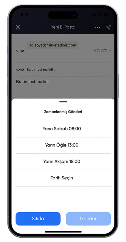 Yeni E-posta - Uzman Posta